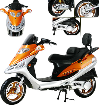 MC-11 150cc Gas Scooter 157QMJ Engine Economic Fuel Consumption